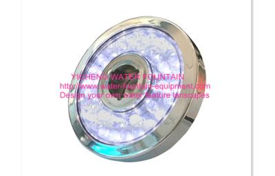 China 140mm Plastic With Chrom Underwater Fountain Lights LED 3.6W AC12V for sale