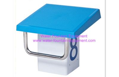 China ABS Material Swimming Pool Fittings One Level Competition Starting BAlock for sale