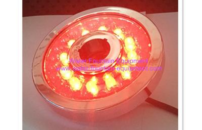 China 145mm Plastic Chromplated Underwater Pond Lights 3.6W AC12V Ring Type for sale