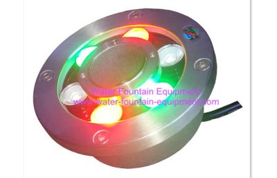 China SS304 Underwater Fountain Lights Submersible Middle Smooth Hole for sale