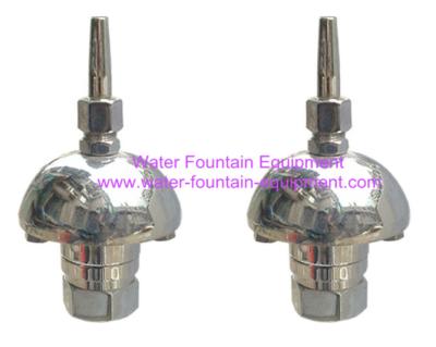 China Rotating Dragon Pond Fountain Nozzles Like A Dragon Twist  Air Brass Chromplated for sale