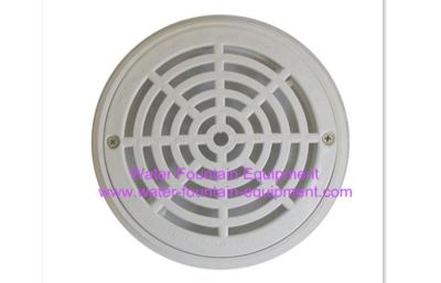 China ABS/PVC Diameter 208mm Round Shape Swimming Pool Accessories Main Drain Cover for sale