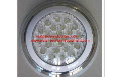 China 12w - 81w Big Power Led Underwater Swimming Pool Lights With White / Blue Ring for sale