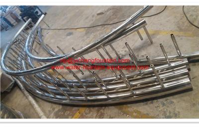 China Stainless Steel Water Fountain Equipment Spray Ring Pipe Base Any Inchs for sale
