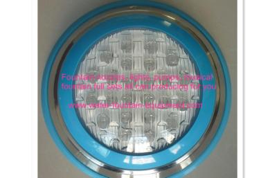 China 18w 27w 54w Big Power Underwater Swimming Pool Lights With White / Blue Ring for sale