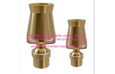 China Adjustable Cascade Water Fountain Nozzles Of Great Foam 1/2