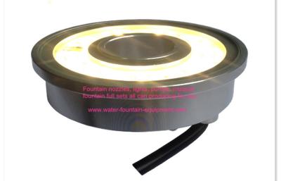 China Diameter 110mm Underwater Pond Lights 5w RGB LED Controller Aluminium Material for sale