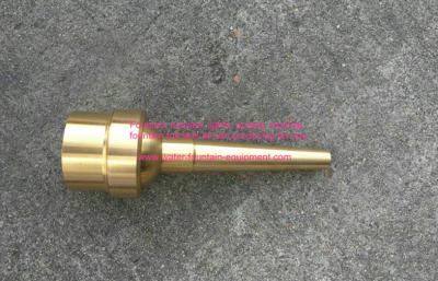 China Fully Brass Adjustable Spray Water Fountain Nozzles With Inside Mainfold 1/8