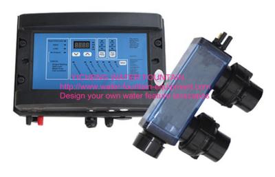 China Rectangle Cell Electrolysis Salt Water Swimming Pool Chlorinators Replacement Outlet And Inlet On The Down Side for sale