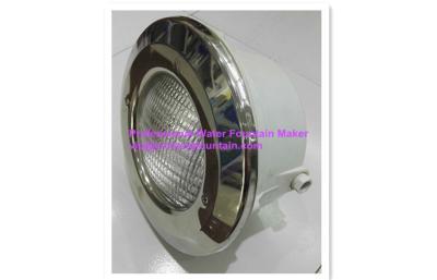 China Stainless Steel Cover Above Ground Pool Lights Underwater With Plastic Niche PAR56 for sale