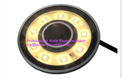 China 110mm Underwater Pond Lights Warm White / RGB LED Controller Aluminium Material AC12V for sale