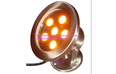 China 6 X 1W 6 X 2W 6 X 3W Led Underwater Fountain Lights Waterproof IP68 Fully SS Material for sale