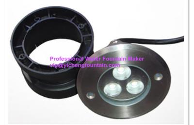 China 3w 6w 9w Rgb Inground Garden Lights With Plastic Niche Blue Green Warm White Color for sale