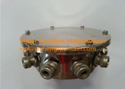 China Waterproof Underwater Led Fountain Lights Stainless Steel Junction Box With Joints for sale