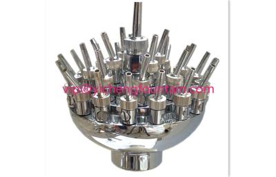 China Adjustable 3 Layer Flower Water Fountain Nozzles Dancing Pattern SS / Brass for sale