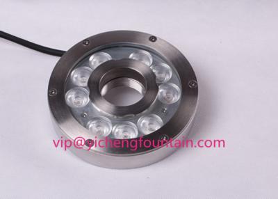 China 2700k - 6500k Underwater LED Fountain Lights Waterproof IP68 RGB Color Changing for sale