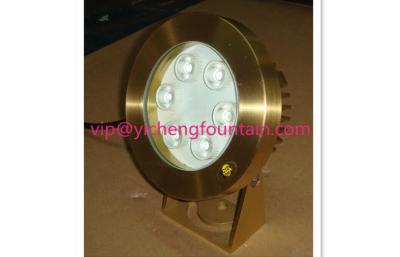 China Fully Brass Underwater Fountain Lights 196mm Height 139mm Diameter Of Different Lighting Angles for sale