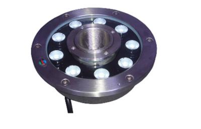 China IP68 9W - 36W AC 24V DMX512 Underwater Fountain Lights for Music Fountain for sale
