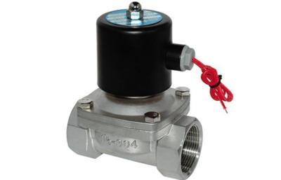 China Cast Iron / SS304 IP68 Two Way Solenoid Valve DC 24V Water Fountain Equipment 2'' for sale