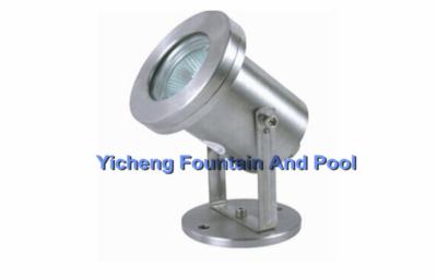 China 12V / 24V Stainless Steel LED Underwater Fountain Lights With Stand IP68 for sale