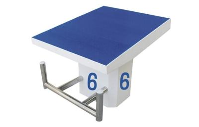 China Single Stage Starting Block Platform Swimming Pool Accessories Eco-friendly for sale
