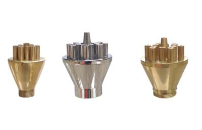 China Brass Concentration Water Fountain Nozzles for sale