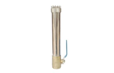 China Brass Valve Silver Tassel Fountain Nozzle Heads For Outdoor Water Fountains for sale