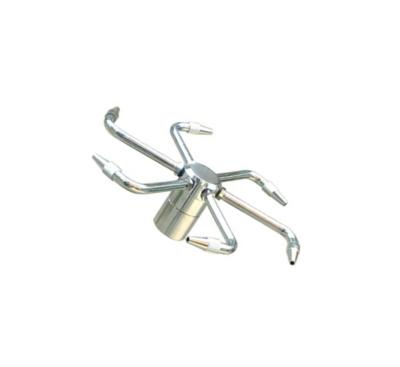 China Rotating Fountain Nozzle Heads , Garden Water Nozzle With 6 Arms for sale