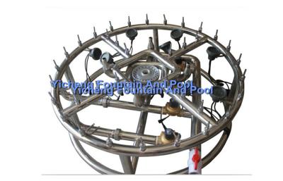 China Programme Control Or Musical Round Shape Fountain System With Controller for sale