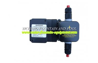 China 17.4 LPH Swimming Pool Dosing Pump Diseffection Equipment PH / Chlorinate for sale