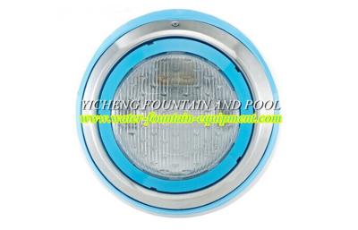 China Dia. 300mm LED / Halogen Underwater Swimming Pool Lights With White / Blue Rings for sale