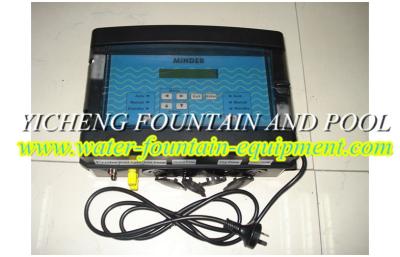 China Black Automatic Swimming Pool Control System For Testing PH And ORP for sale