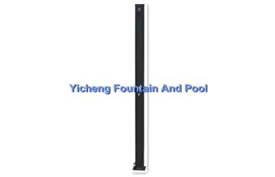 China 2M Height PVC / Aluminium Body Swimming Pool Accessories Straight Solar Showers for sale