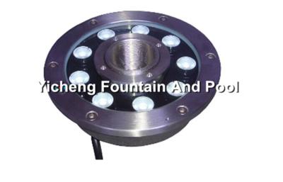 China DMX512 4 Lines Control LED Underwater Fountain Lights Middle Hole Type for sale
