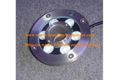 China 120mm Fully SS304 Underwater Led Fountain Lights LED Automatically Color Changing for sale