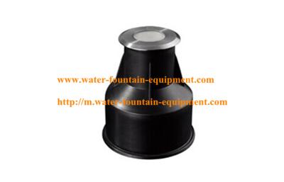 China LED Niche Stainless Steel Underwater Fountain Lights 1 x 1 W Inground Type for sale