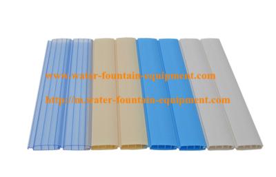 China Polycarbonate Swimming Pool Control System , UV Stable Automatic Pool Cover Slats for sale