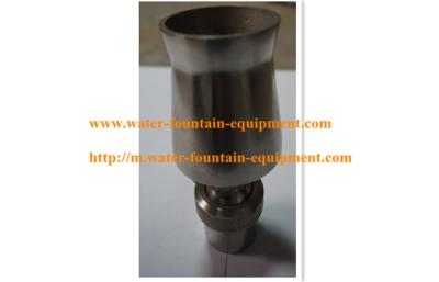China Adjustable Cedar Fountain Nozzle Heads Brass / Stainless Steel for sale