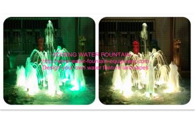 China Portable Garden Decoration Dancing Water Fountain Stainless Steel Piping for sale
