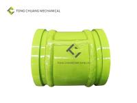 China HRC65 Concrete Pump Spare Parts Double Layer Angle Pipe 125*R240-6° for sale