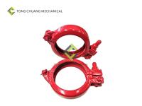 China 125A Concrete Pump Pipeline High Pressure Forge Steel Clamps for sale