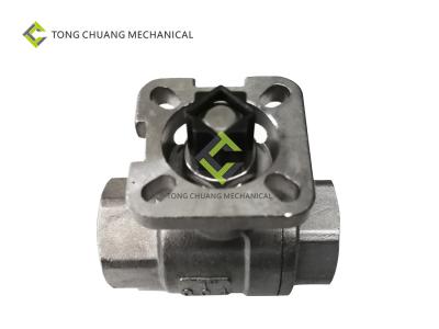 China Q641F Concrete Batching Plant Parts Pneumatic Ball Valve With Internal Thread for sale