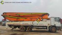 China 2013 Zoomlion Heavy Industries 47m Benz Second Hand Concrete Pump Truck for sale