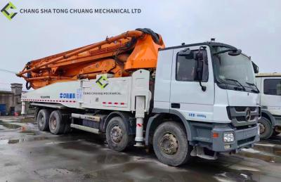 China Zoomlion Heavy Industries Second Hand Concrete Pump Truck Remanufactured 52m for sale