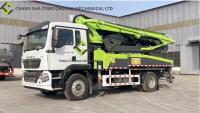China Weichai Engine Concrete Pump Truck 31 Meters With 2 Bridge for sale
