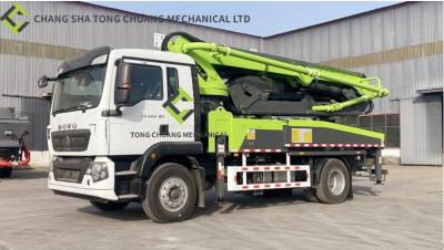 China Weichai Engine Concrete Pump Truck 31 Meters With 2 Bridge for sale