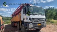 China 56M 8x4 Used Concrete Boom Pump for Construction Projects for sale