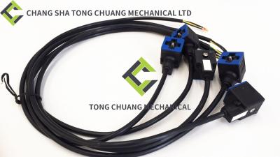 China Sany And Zoomlion Concrete Pump Electromagnetic Valve Plug For Solenoid Valves for sale