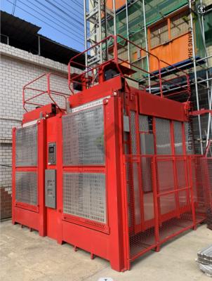 China Double Cage High Speed 200/200Z Construction Hoist Building Buck Hoist 1t 2t From China Manufacturer  (NEW) for sale