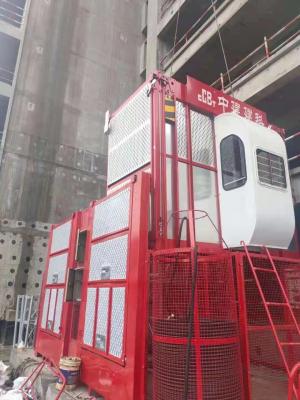 China Sc200 High Speed Variable Frequency Intelligent Cargo Elevator Construction Elevators for sale